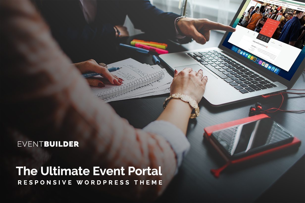 EventBuilder - WordPress Events Theme - WordPress Event Ticketing