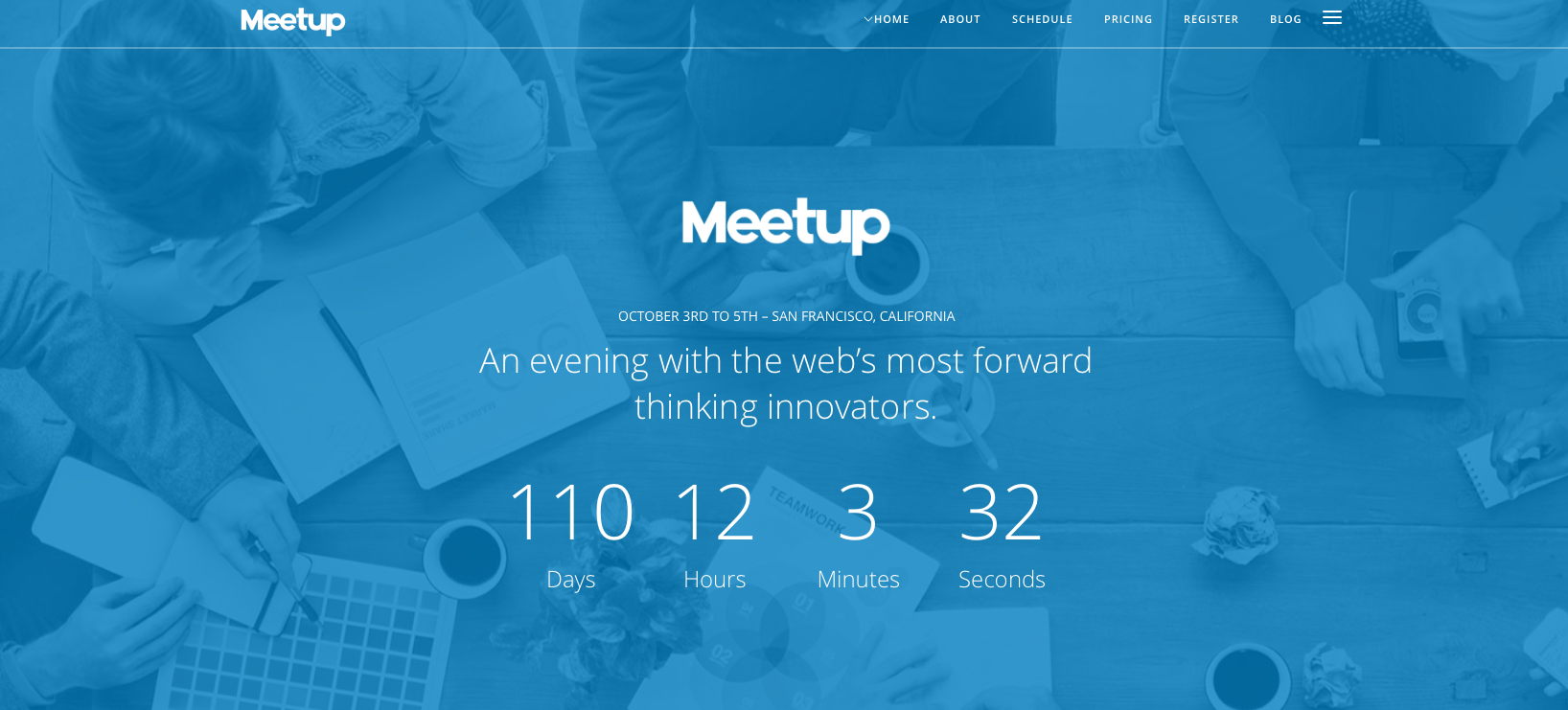 Meetup Conference & Event WordPress Theme - WordPress Event Ticketing Meetup Conference & Event WordPress Theme - WordPress Event Ticketing